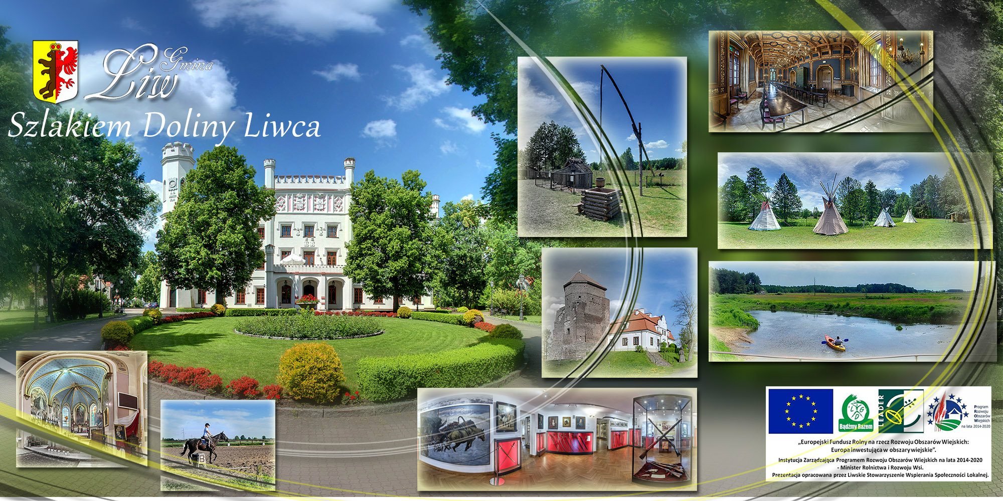 Gmina Liw - POWIAT WĘGROWSKI | Prezentacja panoramiczna - wkraj.pl